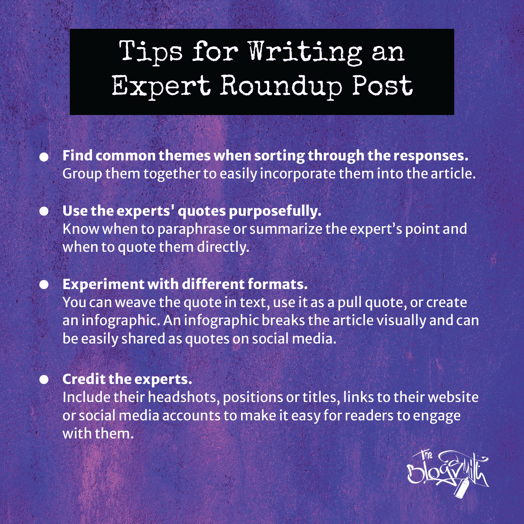 The 6-Step Guide to Creating an Expert Roundup Post