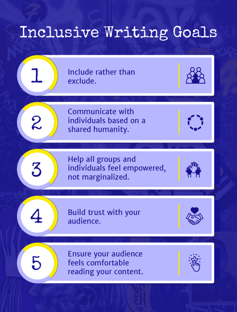 Benefits of an Inclusive Language Guide for SEO Writing
