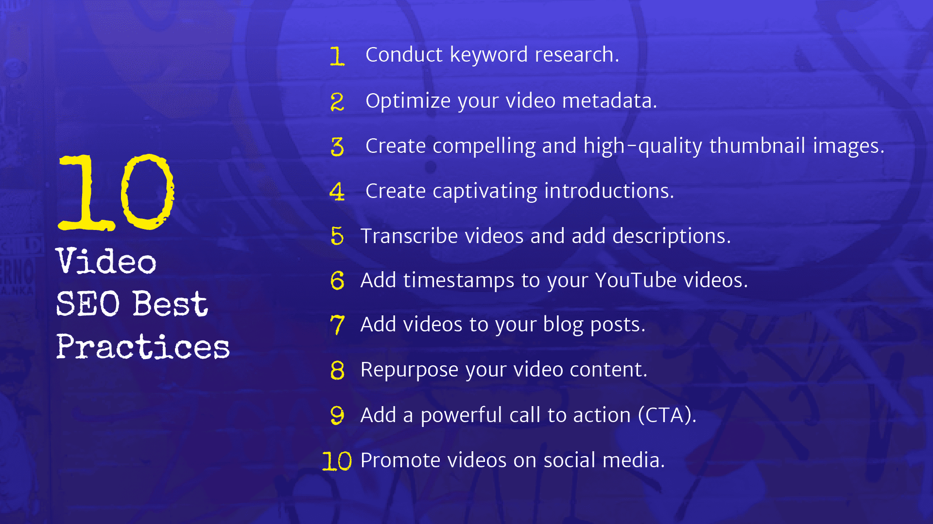 Video SEO Best Practices: Optimize Your Videos for Search